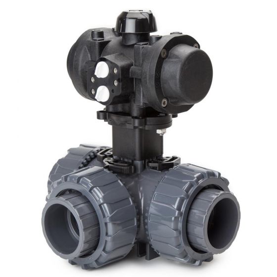 Ball Valves | Pneumatic | Actuated | PVC